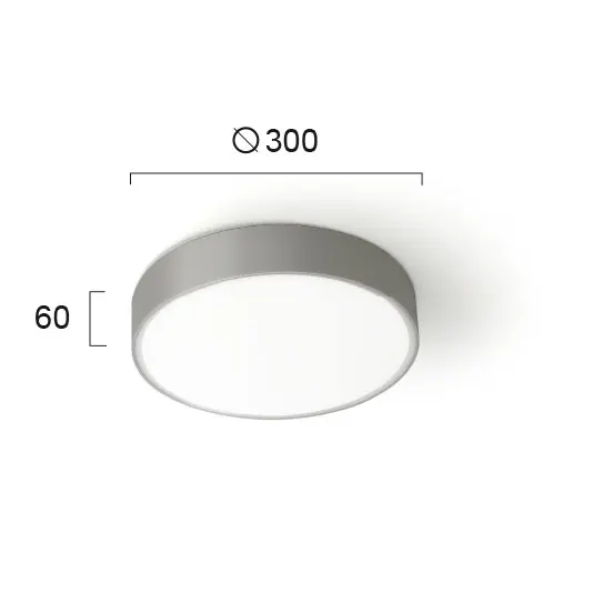 LED Фасаден плафон DONOUSA 4209400 Viokef 24W 3000K | Osvetlenieto.bg